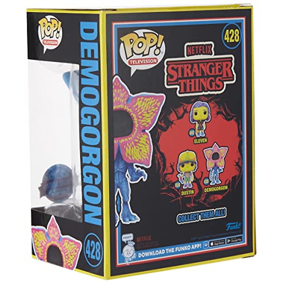 Pop! Television Stranger Things 428 Demogorgon Blacklight