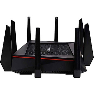 ASUS WiFi Gaming Router (RT-AC5300) - Tri-Band Gigabit Wireless Internet Router, Gaming & Streaming, AiMesh Compatible, Included Lifetime Internet Security, Adaptive QoS, Parental Control, MU-MIMO