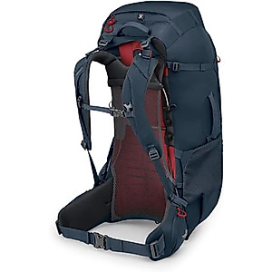 Osprey Farpoint Trek 55L Men's Travel Backpack, Muted Space Blue