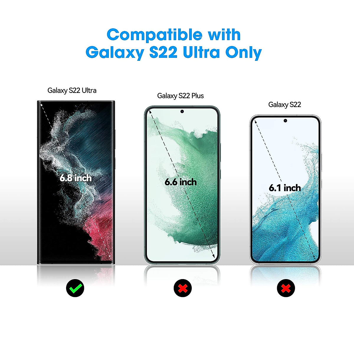 ZEROLEMON Battery Case for Galaxy S22 Ultra, 10000mAh Super Fast Charging Passing Through, Wireless Charging Supported, ZeroShock Extended Battery Charger Cover for S22 Ultra 2022 - Black