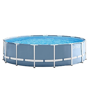 Intex 16' x 48" Prism Frame Above Ground Swimming Pool with Filter Pump