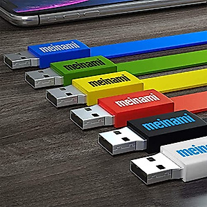 MEINAMI Customised Wristband USB Flash Drive Personalised Silicone Memory Stick, Custom Thumb Drive with Logo Printed 4GB 50 Pack
