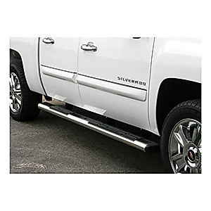 ARIES S2891 91-Inch Oval Polished Stainless Steel Nerf Bars, Brackets Sold Separately