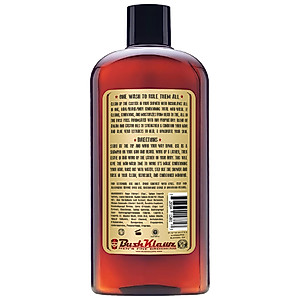 LUMBER PRINCE Men's Original All in One 3-in-1 Shampoo, Conditioner, Hair, Beard and Body Wash - American Viking Crew Cannon with Bulldog Duke PH Ballwash