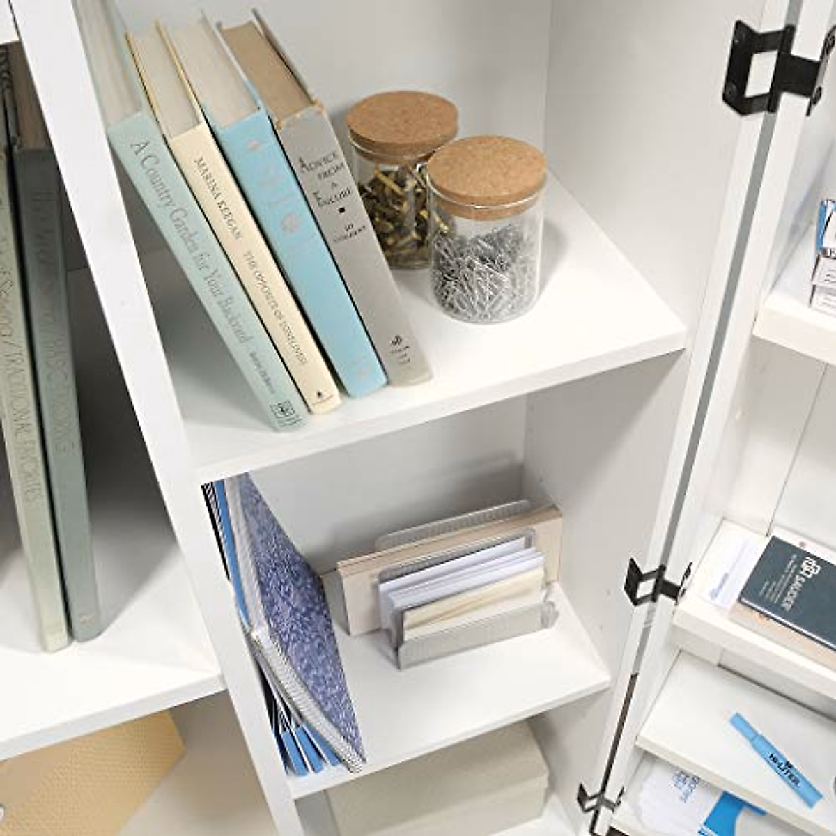 Sauder HomePlus Collection Storage Cabinet, Soft White finish