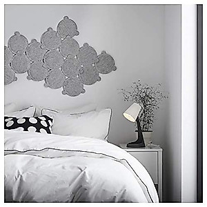 IKEA SSE SVALLET Work Lamp, GreyWhite(Bulb Included), Grey and White