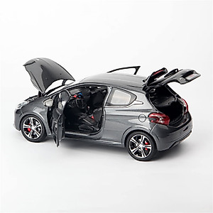 Models Vehicle Replica Car 1 18 Fit for Peugeot 208 GTI 2013 Simulation Scale Car Model Steel Diecast Toy Vehicle Collect Souvenir Collectible Gift 2023 2024