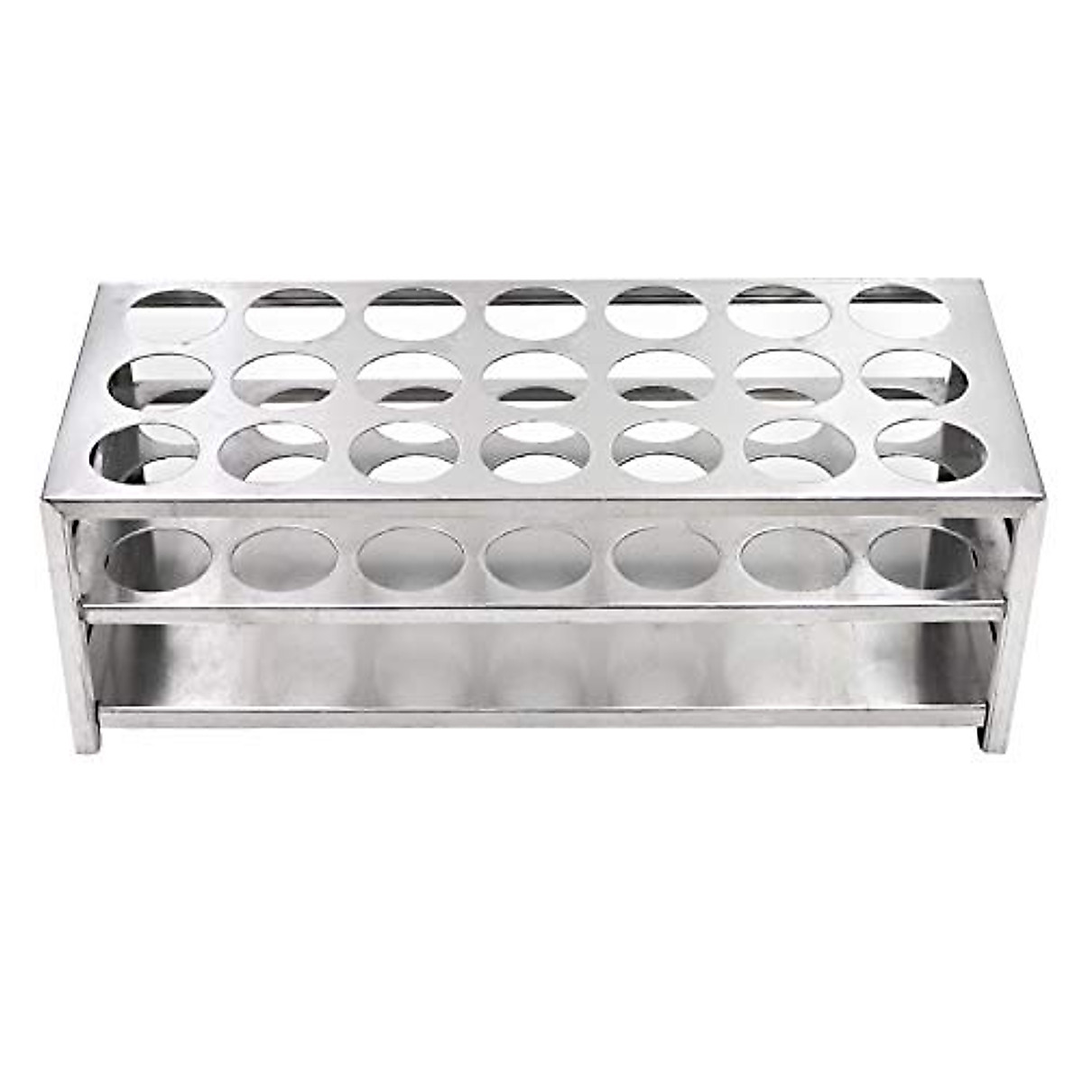 Test Tube Stand Rack, Centrifuge Tube Rack, 21 Holes, Suitable for Tubes of Dia.≤ 32.5mm Test Tube Laboratory