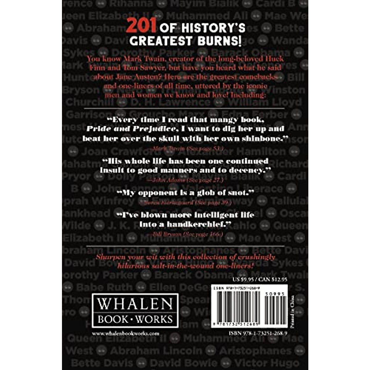 The Little Book of Zingers: History's Finest One-Liners, Comebacks, Jests, and Mic-Droppers