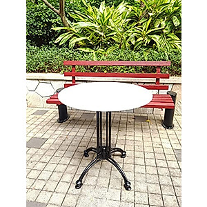 GZDEMYYXGS Table Base 28",with Retro Aluminum Black Legs,is Suitable for Restaurants/Coffee Shops/Bars/Leisure Rooms and Families.