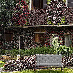 Indoor/Outdoor Bench Cushion,Fabric Garden Bench Cushion Chair Cushions 47.2"x19.7"x2.8", Cushion for Swing Chair Replacement Cushion Patio Chair Pads for Patio Furniture Home Office