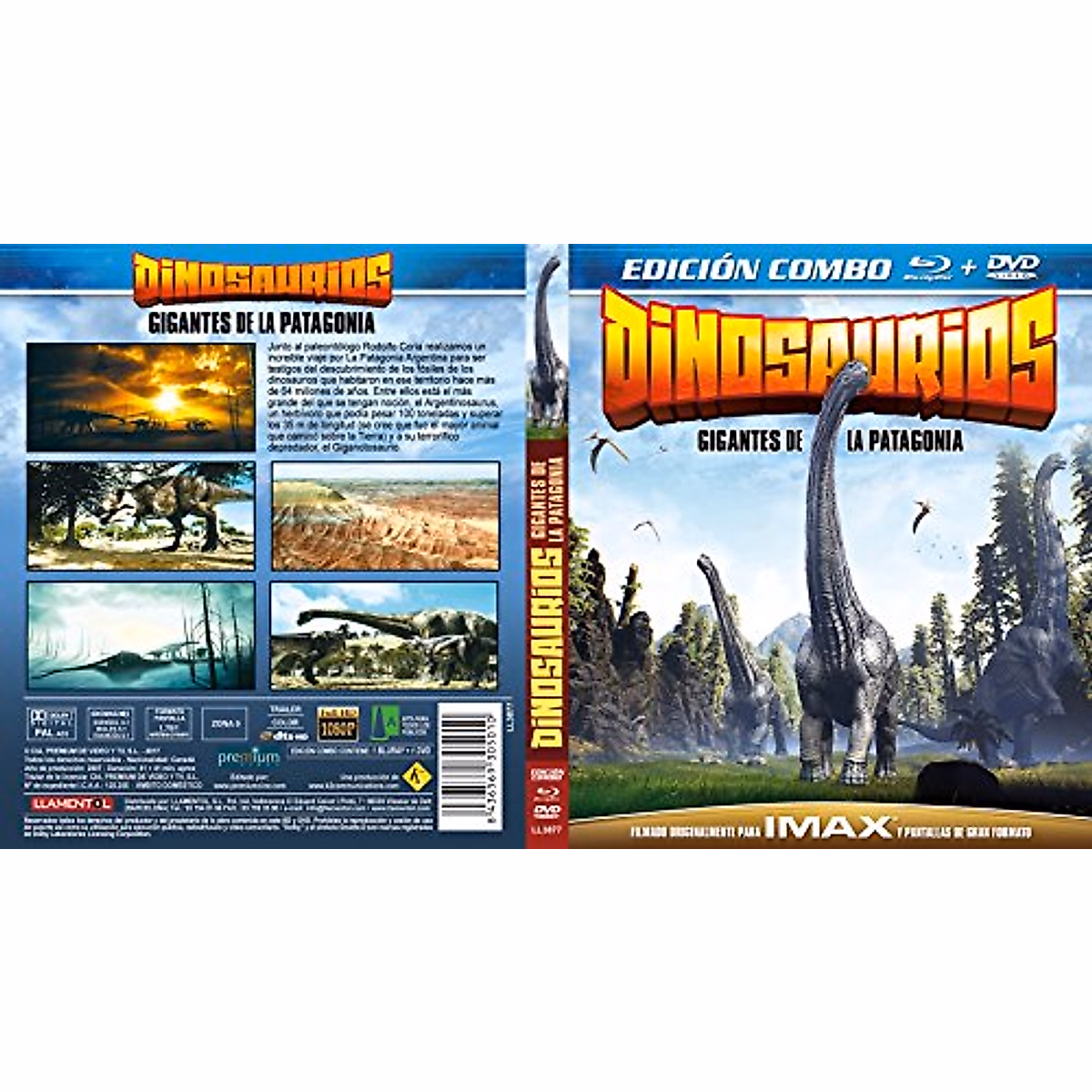 Dinosaurs: Giants of Patagonia - Dinosaurios: Gigantes de la Patagonia (Combo) (Non USA Format)