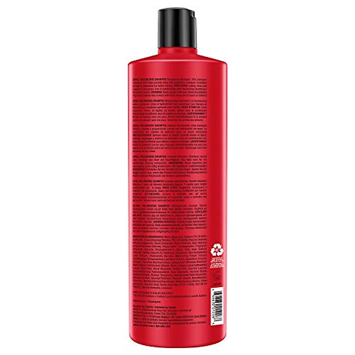 SexyHair Big Volumizing Shampoo, 33.8 Oz | Provides Moisture and Hydration | SLS & SLES Sulfate Free | All Hair Types