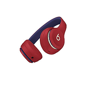 Beats Solo3 Wireless On-Ear Headphones Club Collection – Club Red (Renewed)