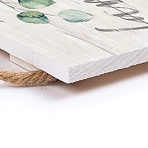 P. Graham Dunn White 7 x 7 Inch Wood Pallet Wall Hanging Sign, Family Little Crazy Loud Lot of Love