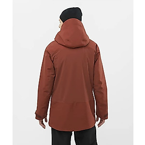 Salomon Men's Standard Untracked Jacket, Roasted Cashew, XX-Large