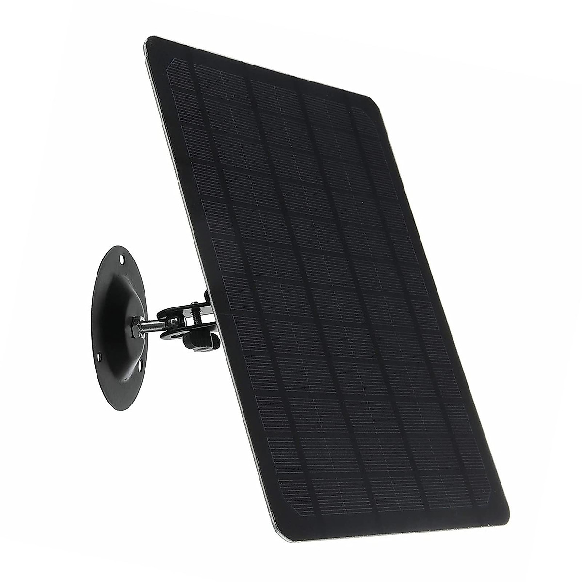 XIXIAN 10W 6V Micro USB Solar Panel 2000mAh 360-degree Rotation Waterproof Wall Mounted Monocrystal Silicon Solar Plate for USB Camera
