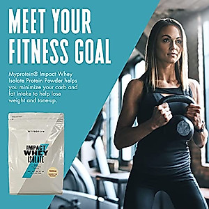 Myprotein Impact Whey Isolate Protein Powder (Vanilla, 2.2 Pound (Pack of 1))