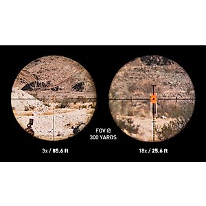 Monstrum G3 3-18x50 FFP Rifle Scope | Flat Dark Earth | Monstrum Extended Length Offset Scope Mount | 20 MOA | Bundle