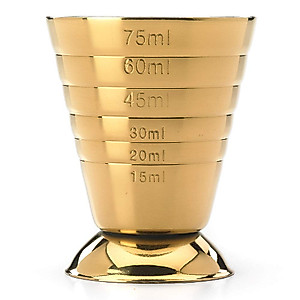 Barfly Drink Measure, 2.5 oz, Gold