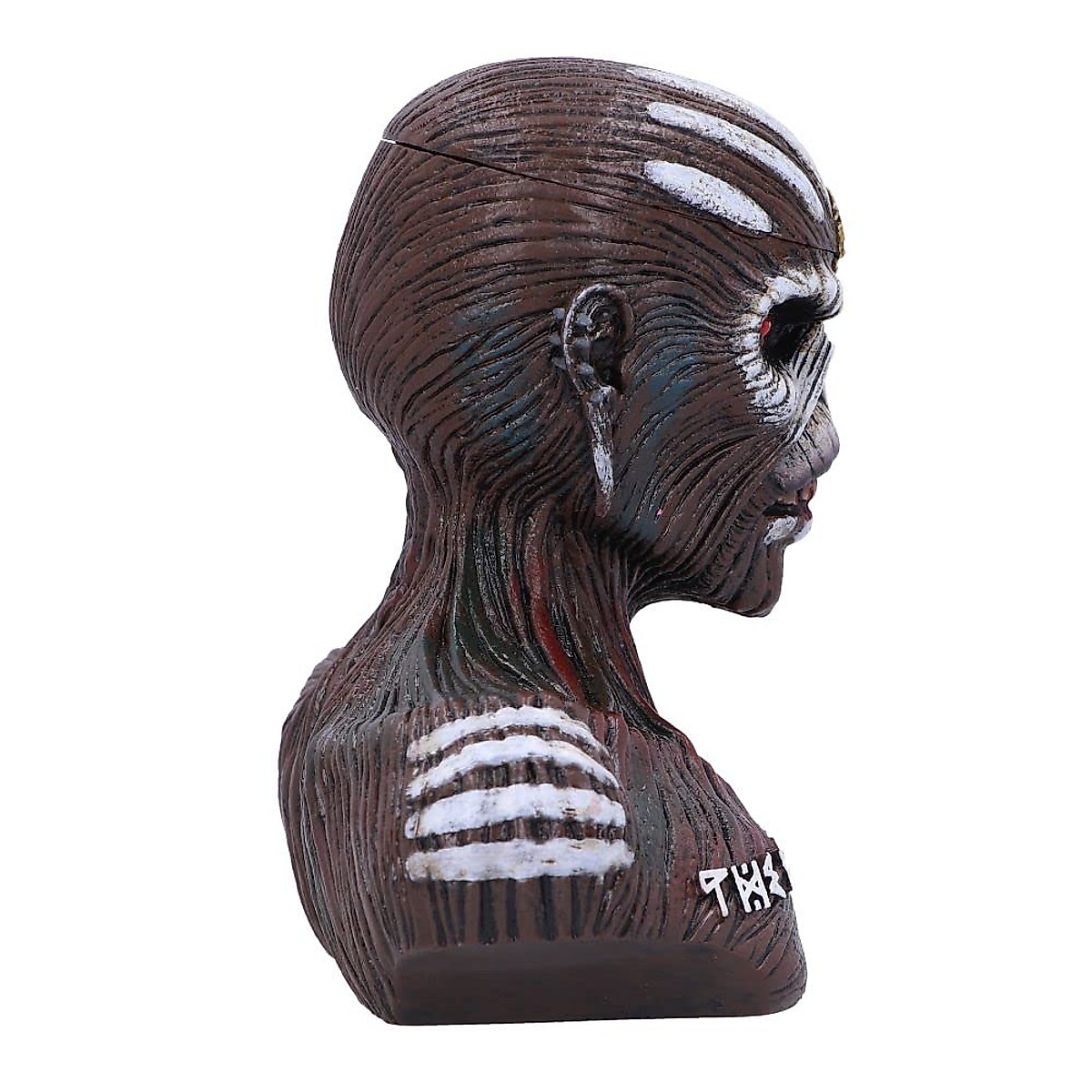 Nemesis Now Officially Licensed Iron Maiden The Book of Souls Bust Box (Small) Brown, 11.5cm