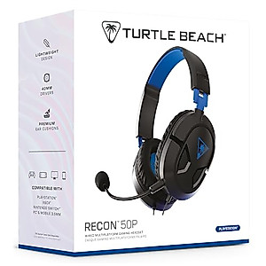 Turtle Beach Recon 50P Stereo Gaming Headset PS4, PS4 Pro, Xbox One and Xbox One S