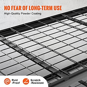 VEVOR Storage Shelving Unit, 5-Tier Adjustable Storage Shelves, 60" L x 24" W x 78" H Heavy Duty Garage Storage Shelves, Metal Shelves for Kitchen Pantry Basement Bathroom Laundry