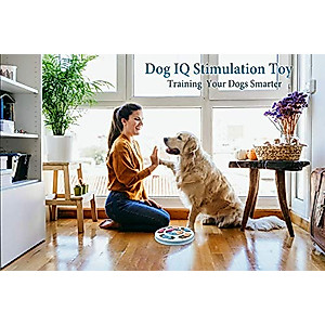 Joansan Dog Puzzle Toys, Interactive Dog Game, Dog Enrichment Toys for Puppy Mentally Stimulating Treat Dispenser Dog Treat Puzzle Feeder for Small,Medium and & Large Dogs Treat Training