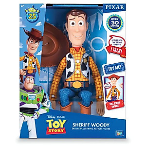 Sheriff Woody Deluxe Pull-String Action Fogure