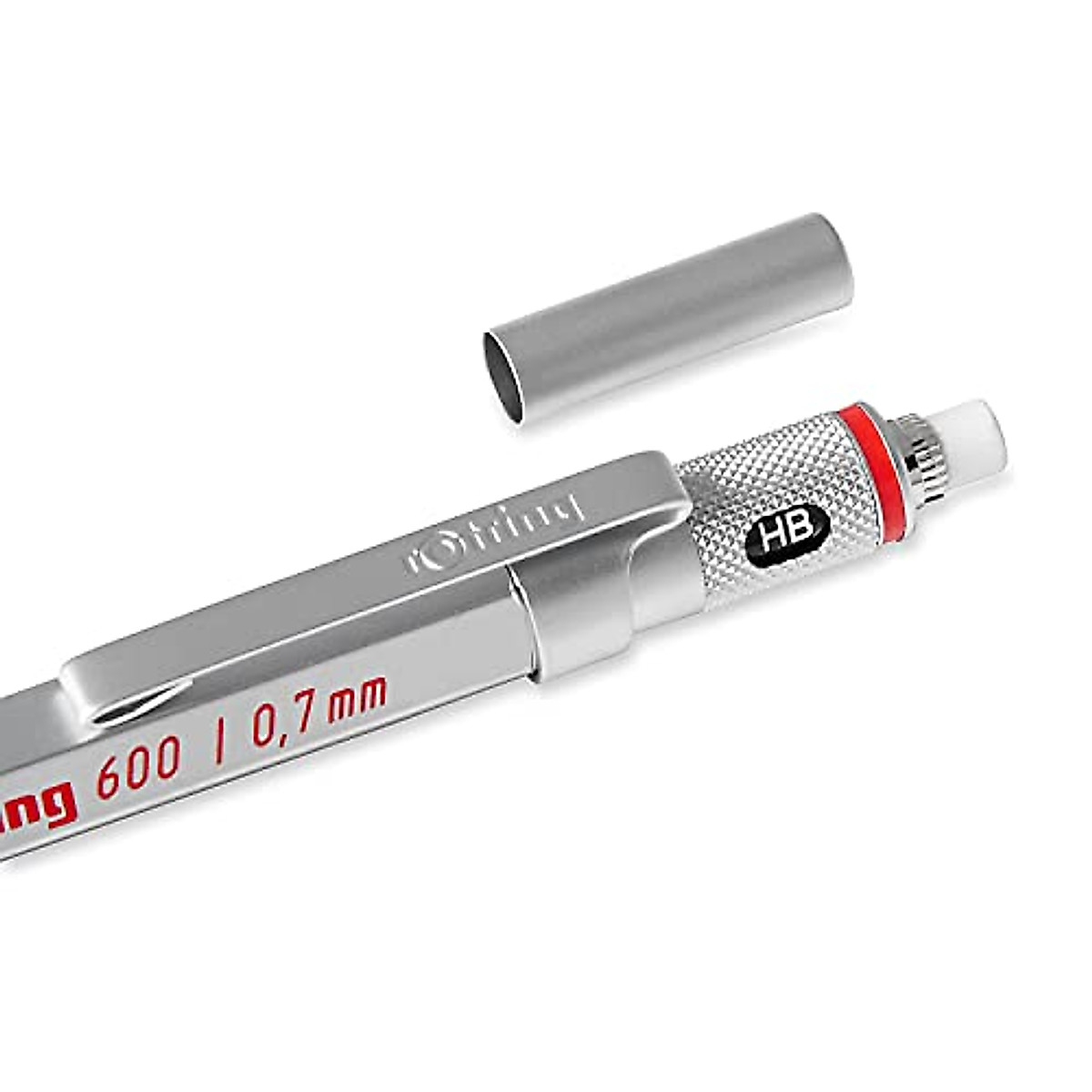 rOtring 600 Mechanical Pencil, 0.7 mm, Silver