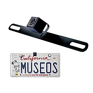 ATOTO AC-4486 Waterproof High Definition Hidden/Concealed License Plate Car Rear View Camera