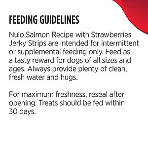 Nulo Premium Jerky Strips Dog Treats, Grain-Free High Protein Jerky Strips made with BC30 Probiotic to Support Digestive & Immune Health