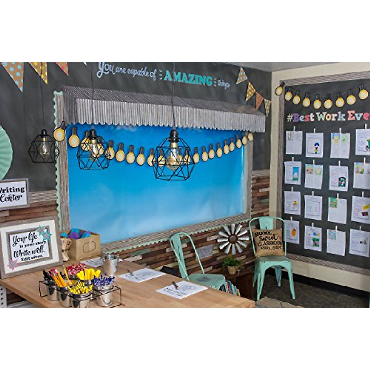 Teacher Created Resources Corrugated Metal Awning (TCR77180)