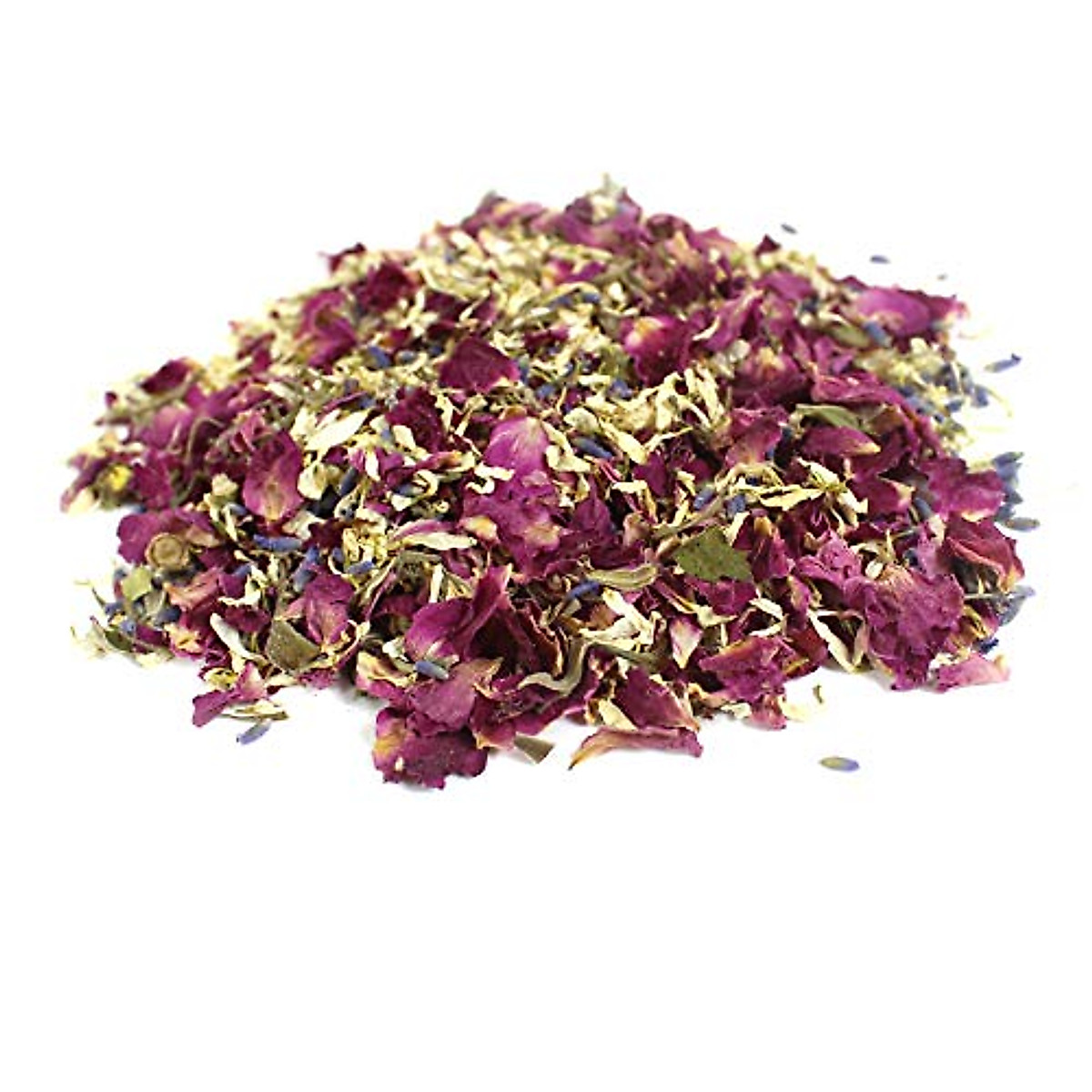 Confetti Dried Flowers and Petals - 100% Natural Wedding Confetti Dried Flower Petals Pop Wedding and Party Decoration Biodegradable Rose Petal Confetti (36)