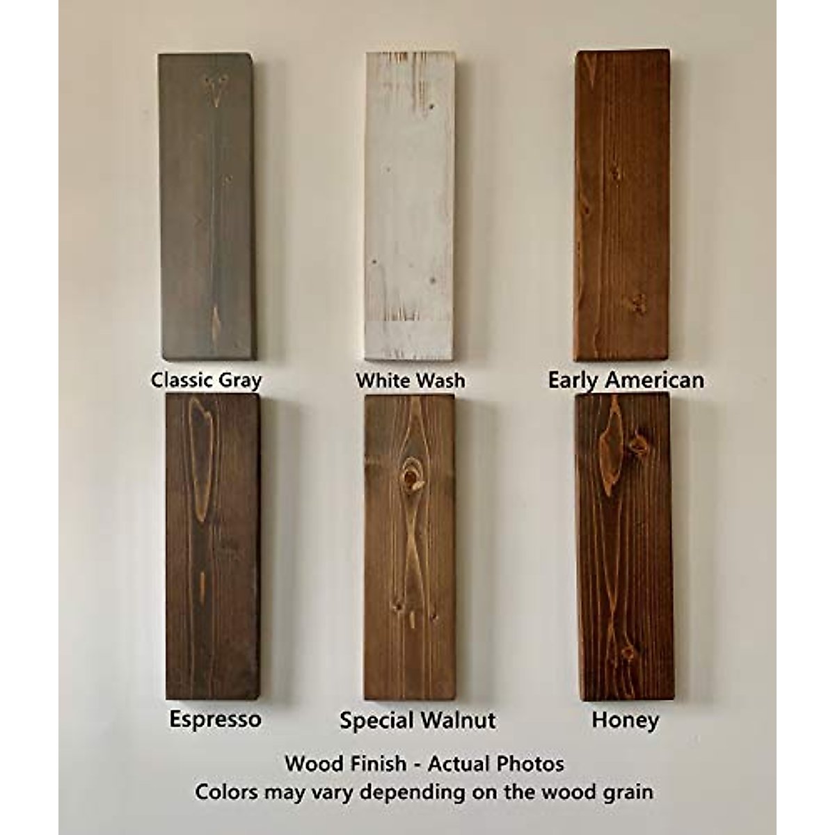 Industrial Floating Shelves Wall Shelf - Floating Shelves Wood Wall Mounted, Hanging Shelves, Floating Shelves Rustic, with Pipe Hardware Brackets (Set of 2) 1.5'' X 7.5'' (Espresso, 24'')