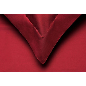 Superior Percale Cotton Bedding 300-Thread Count Sateen Weave Soft and Cooling Crisp Breathable 3-Piece King Ivory Duvet Cover and Pillow Sham Sets