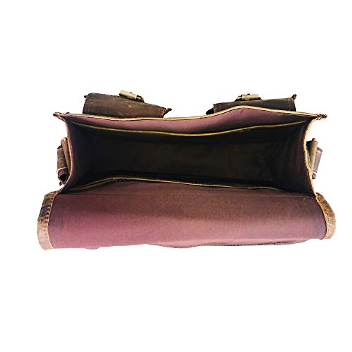 Ruzioon buffalo Leather Crossbody Purse Women Shoulder Bag Satchel Ladies Travel Purse Genuine Leather