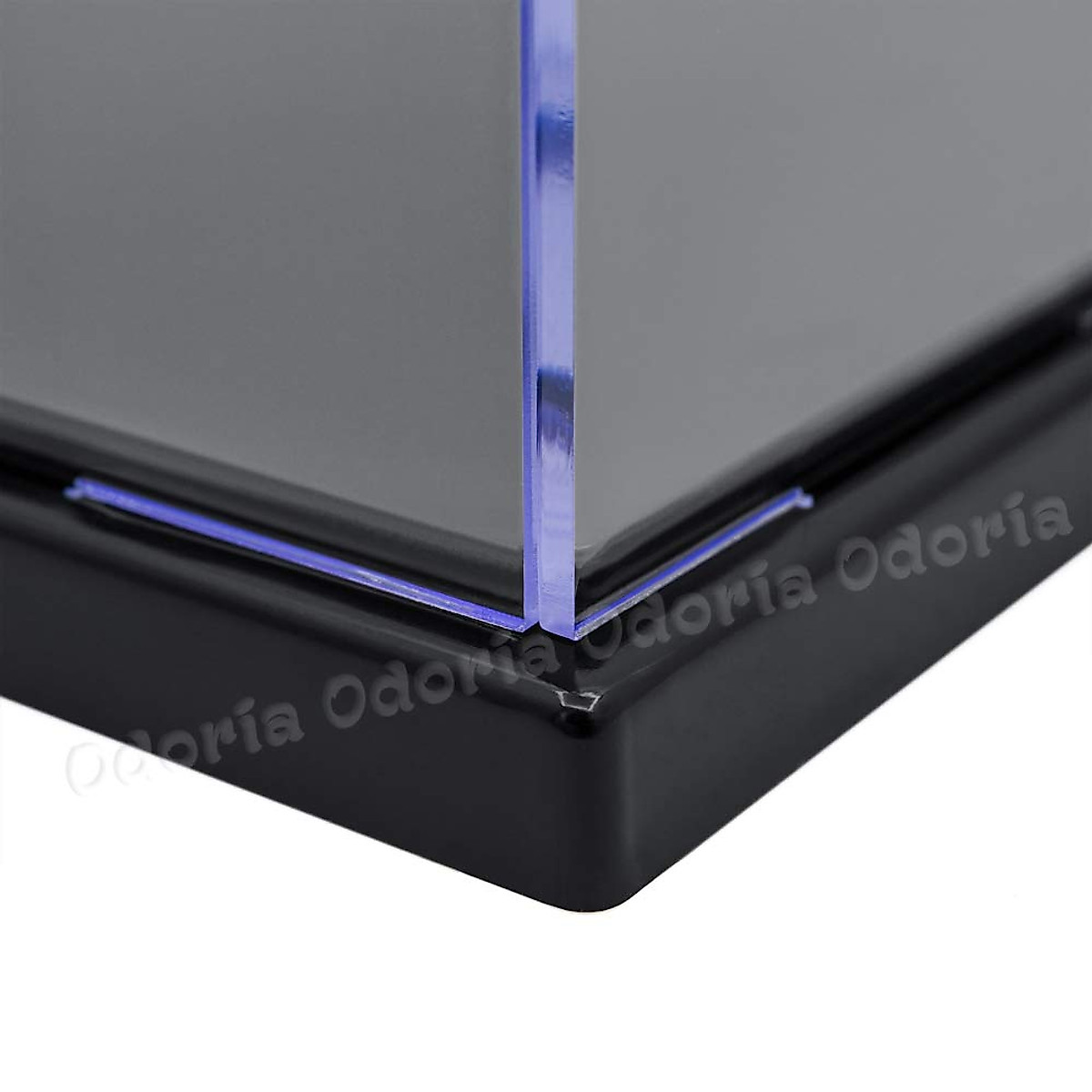 Odoria Clear Acrylic Assembly Required Display Box Case 14.6" High Dustproof Figure Gundam Display