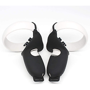 LICHIFIT VR Controller Grip Skin Cover for Oculus Quest 2 VR Handle Non-Slip Silicone Sleeve Protective Case