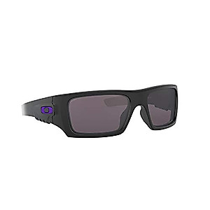 Oakley Men's Standard Issue Det Cord Infinite Hero Collection Sunglasses,OS,Matte Black/Prizm Grey
