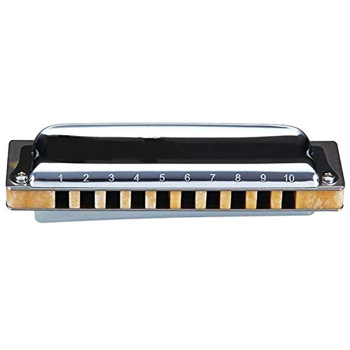 WAAZVXS M20 Diatonic Harmonica 10 Holes 20 Notes Blues Harp Key of C D Professional Musical Instruments (Color : Key of Low F)