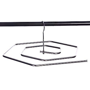 Hangers - Spiral Hanger - Home Bed Sheet Blanket Hook Rotating Cloths Rack Stainless Steel Spiraling Drying Rack