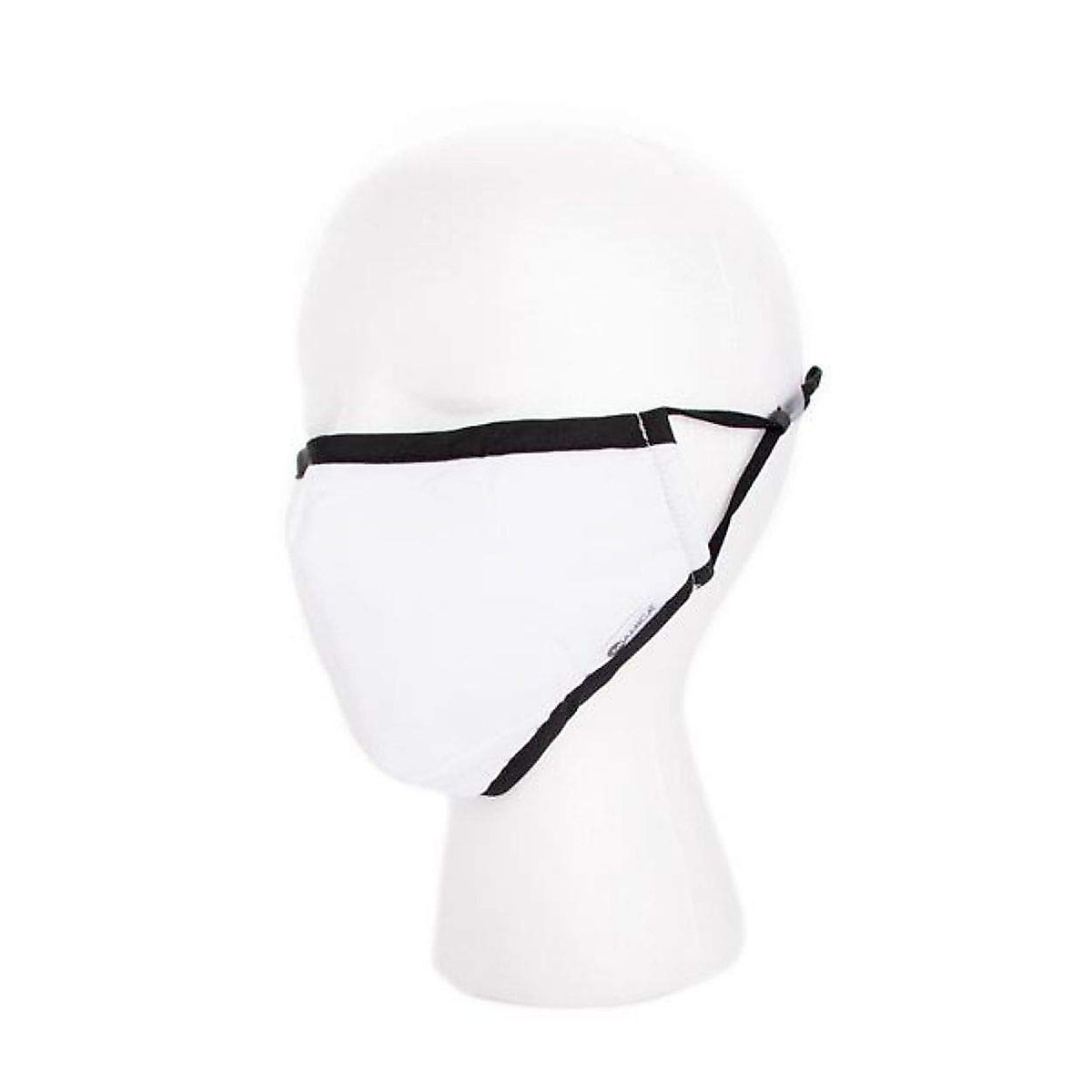 MIAMICA 3 Fashion Cloth Face Mask Nose Wire Cotton Breathable Double Layer Machine Washable Reusable Adjustable Ear Strap Inner Pocket for Removable Filter - Houndstooth, Black, White