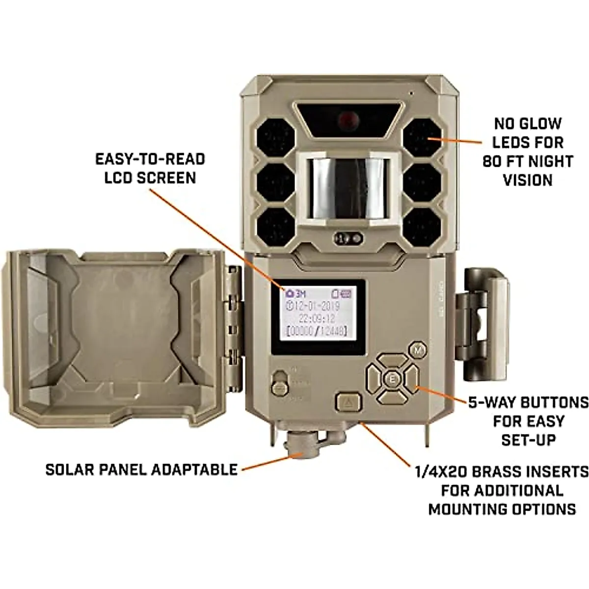 Bushnell 24MP CORE Trail Camera, Single Sensor, no glow_119938C