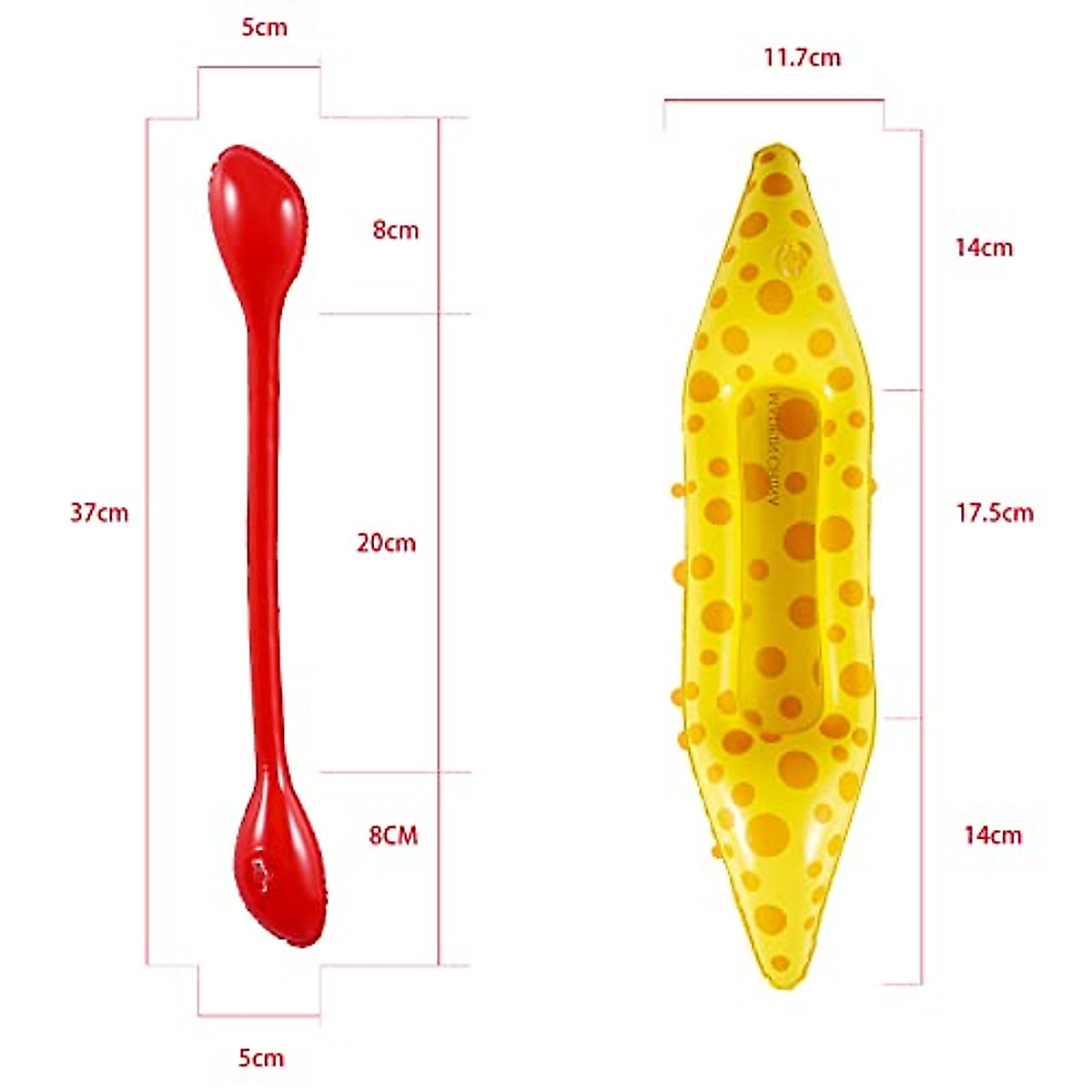 E-TING Beach Bikini Swimsuit Mermaid Dress Outfits with Toy Boat Ship Kayak Accessories for 11.5-inches Girl Doll