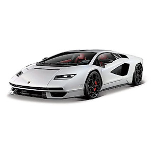 Maisto 1:18 Scale Dei-cast Lamborghini Countach LPI 800-4 White Color Special Edition