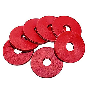 Bormioli Rocco Bottle Gaskets, Bag of 50 Food Storage, Red