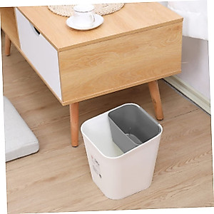 Office Garbage Cans Plastic Container Trash Container for Cars Car Trash Can Dual Trash Containers Table Trash Bin Garbage Container Home Trash Can Home Wastebasket Japanese Travel