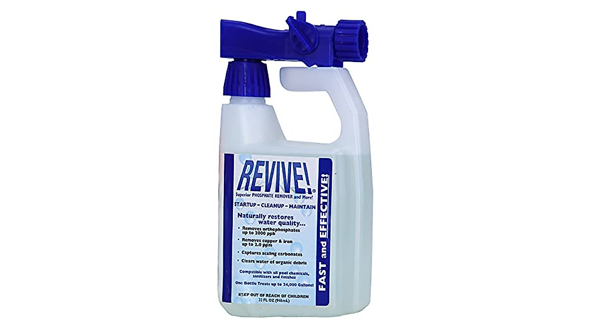 REVIVE! Swimming Pool Phosphate and Algae Remover Chemical for Pools ...