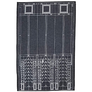 KAF Home Frank Lloyd Wright Woven Jacquard Tea Towel 20 x 30-inch 100-Percent Cotton (Tree of Life)
